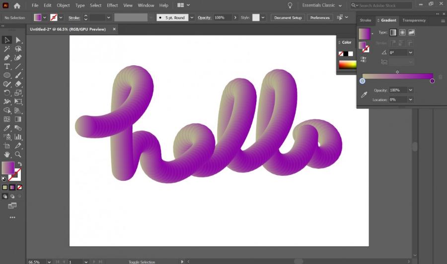 Quick And Easy 3d Text Effect Tutorial In Illustrator
